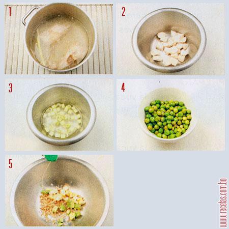 Ensalada de pollo primavera | Entradas con Pollo | Recetas