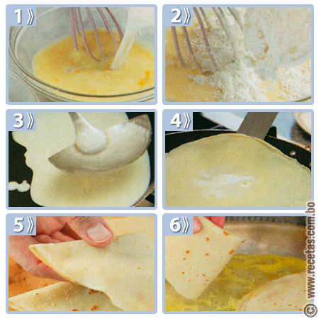 Crepes con helado | Recetas de Helados | Recetas